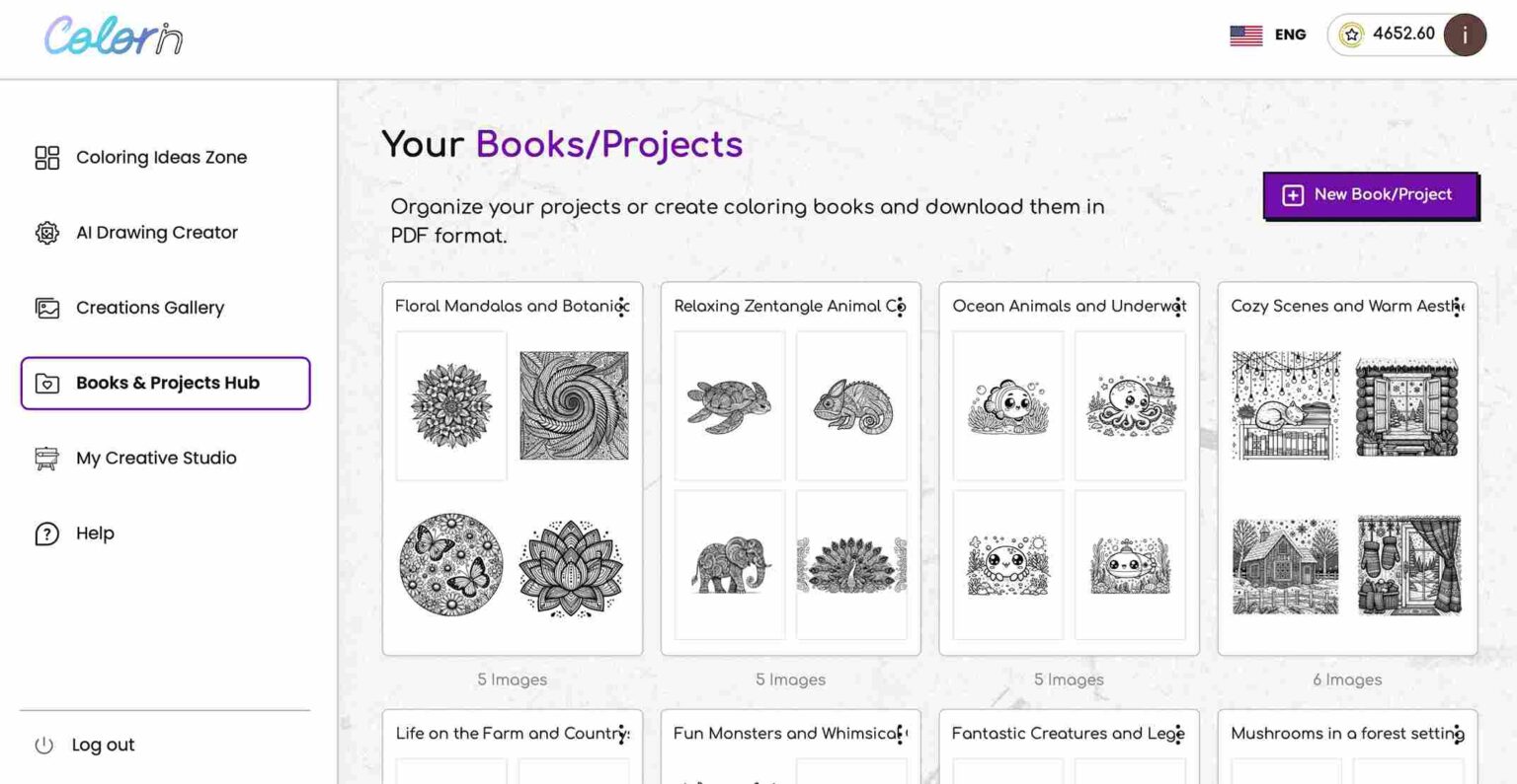 Coloring Book Generator - Colorin AI