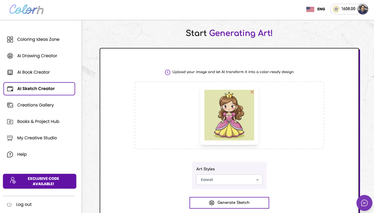 Coloring Book Generator - Colorin AI