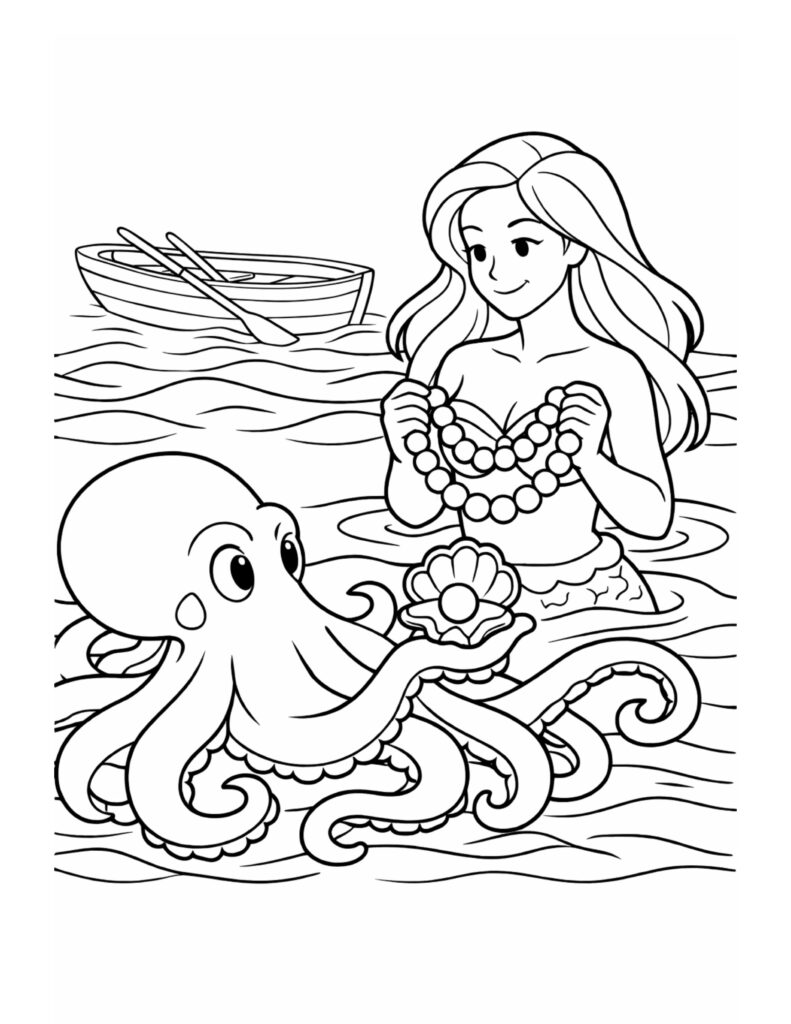 Free ocean coloring pages to download and print