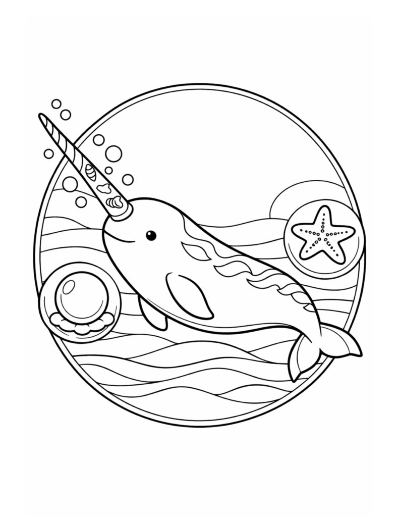 Free ocean coloring pages to download and print